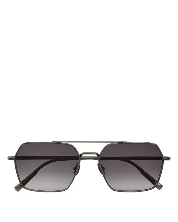 Garrett Leight Alta Rectangular Sunglasses, 57mm - Bob/sfashg
