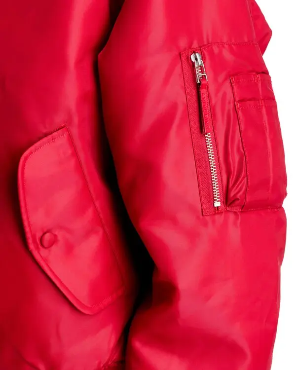 ANINE BING Leon Zip Front Bomber Jacket