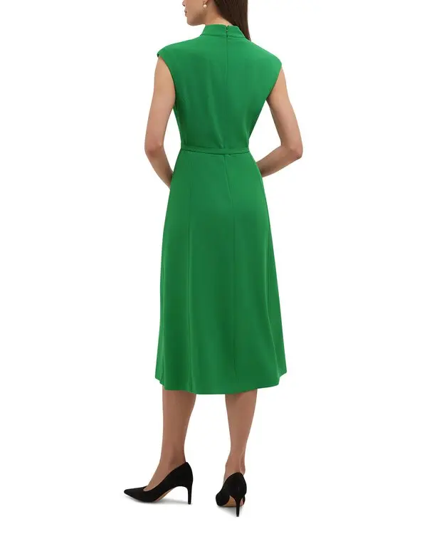 HOBBS LONDON Mae Belted Turtleneck Dress
