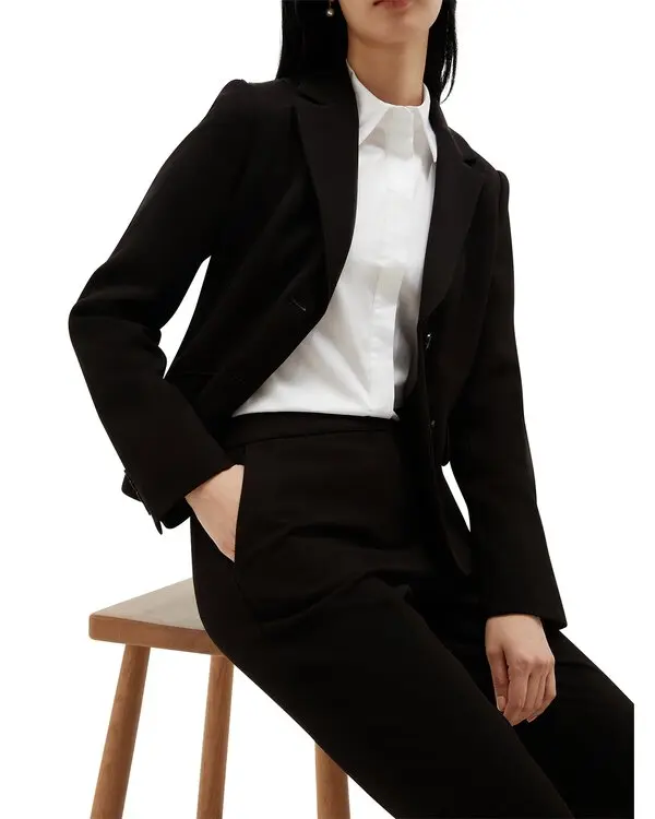HOBBS LONDON Lea Slim Mid Rise Trousers
