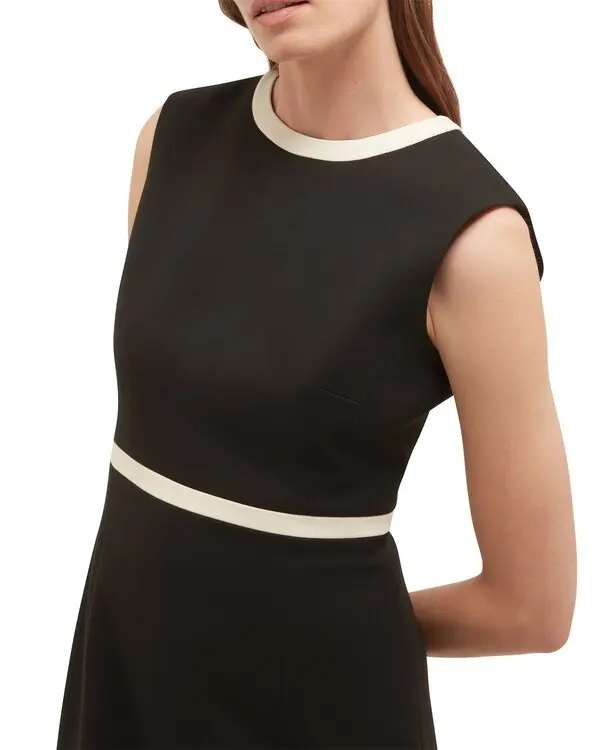 HOBBS LONDON Rosalind Contrast Trim Dress