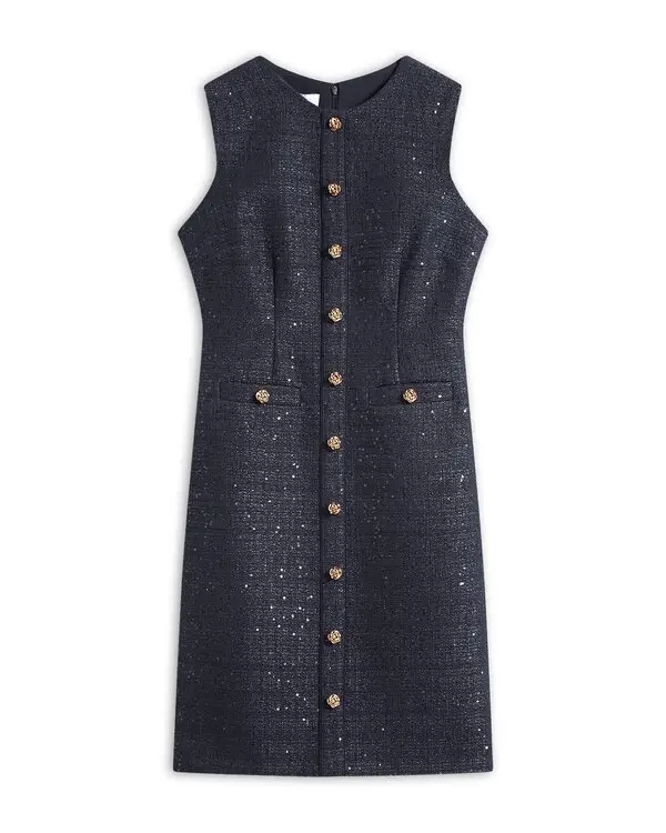 HOBBS LONDON Bria Tweed Dress