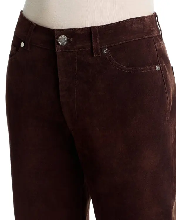 Blanknyc Stanton Leather Straight Leg Pants