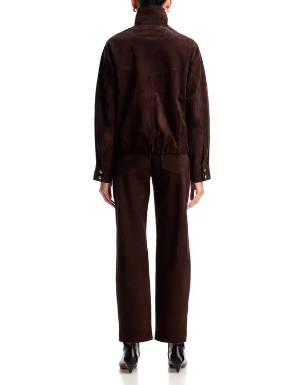 Blanknyc Stanton Leather Straight Leg Pants