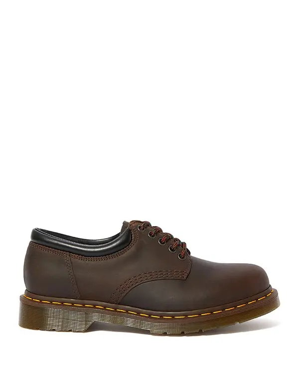 Dr. Martens 8053 Crazy Horse Leather Casual Shoes - Gaucho