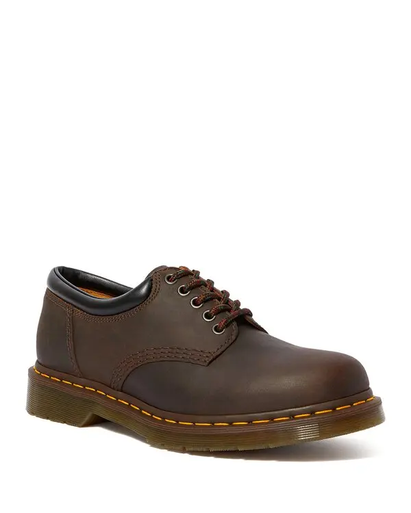 Dr. Martens 8053 Crazy Horse Leather Casual Shoes - Gaucho