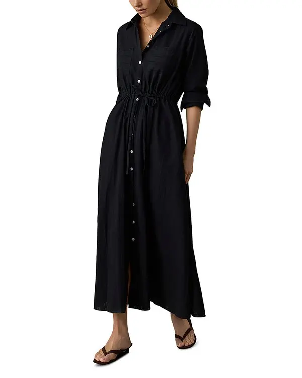 Faherty Brand Heirloom Dobby Cotton Catalina Dress