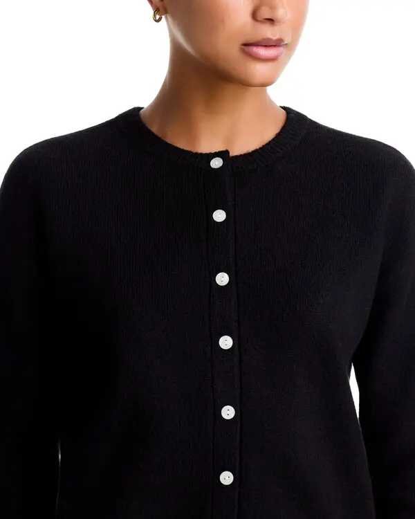 Aqua Scarf Cardigan Exclusive - Black