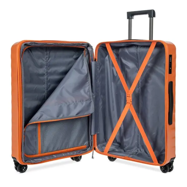 Bric'S By Nausicaa 2 Pc Spinner Suitcase Set - Orange