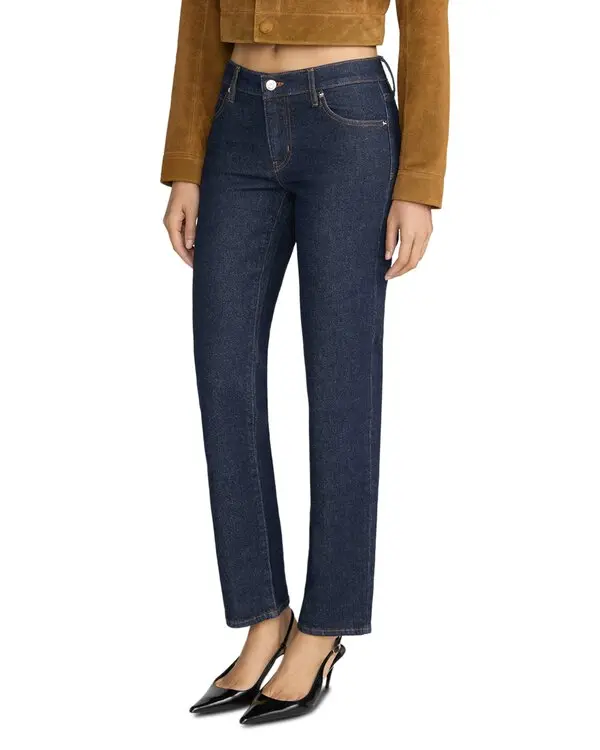 FRAME The Cigarette Low Rise Slim Jeans