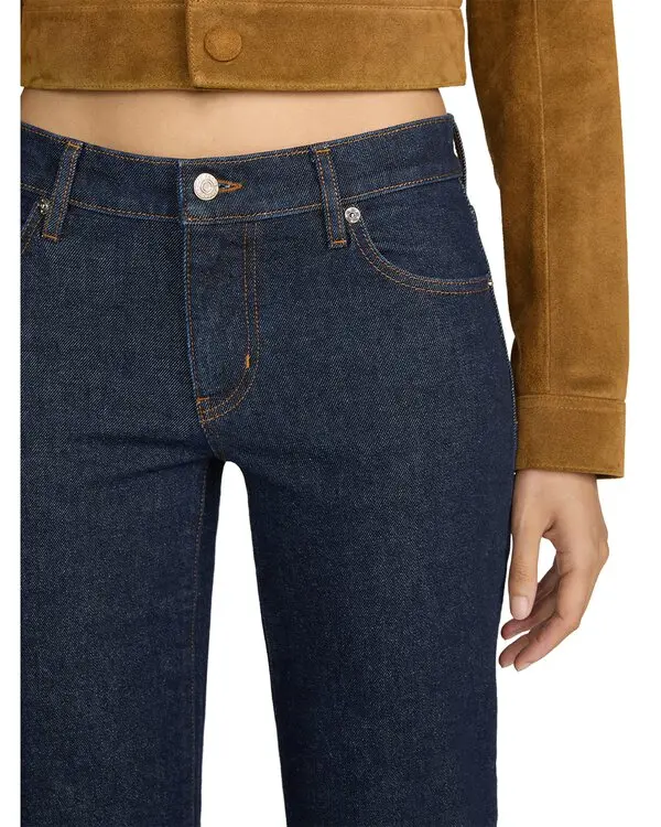 FRAME The Cigarette Low Rise Slim Jeans