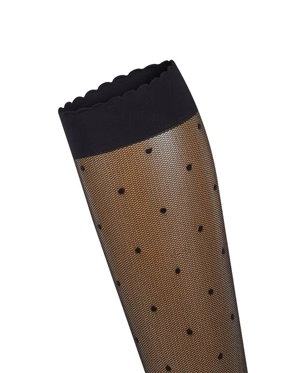 Falke Dot Sheer Knee High Socks