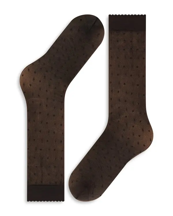 Falke Dot Sheer Knee High Socks