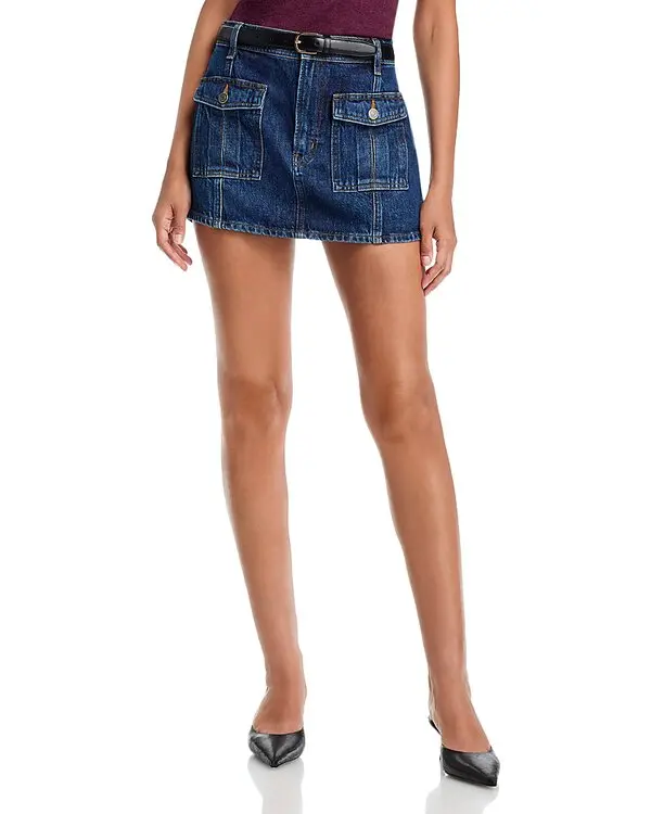 FRAME Utility Mini Skirt