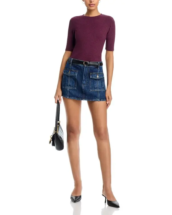 FRAME Utility Mini Skirt