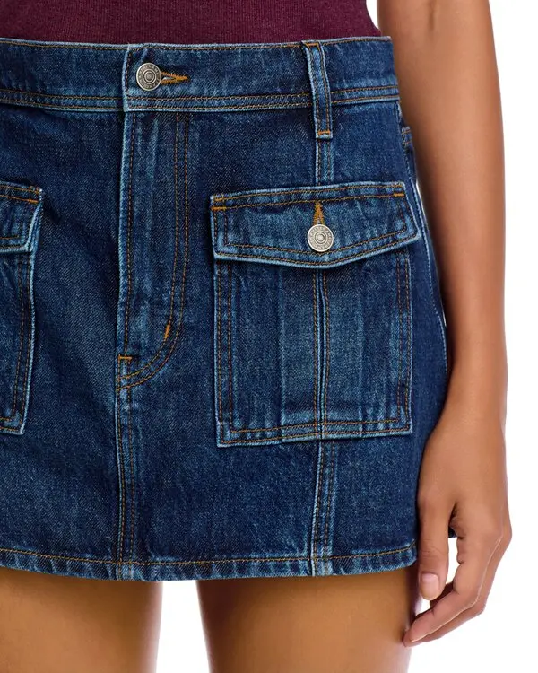 FRAME Utility Mini Skirt