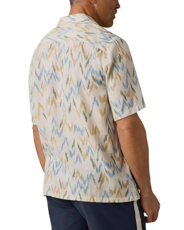 Faherty Brand Patterned Cotton Resort Shirt