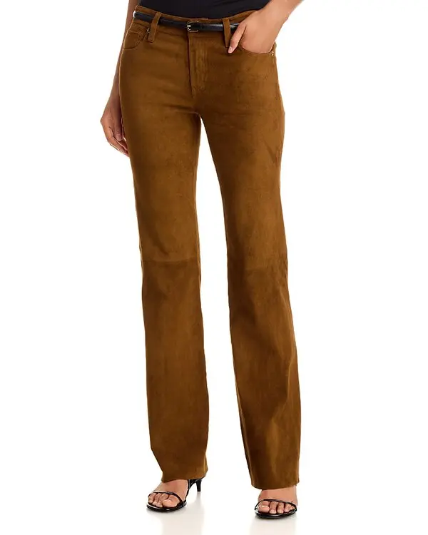 FRAME Suede Rodeo Bootcut Jeans