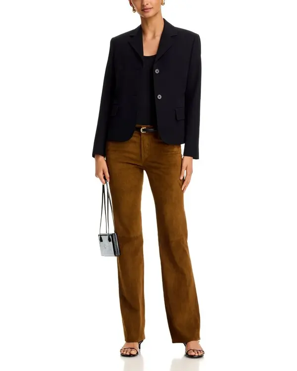 FRAME Suede Rodeo Bootcut Jeans