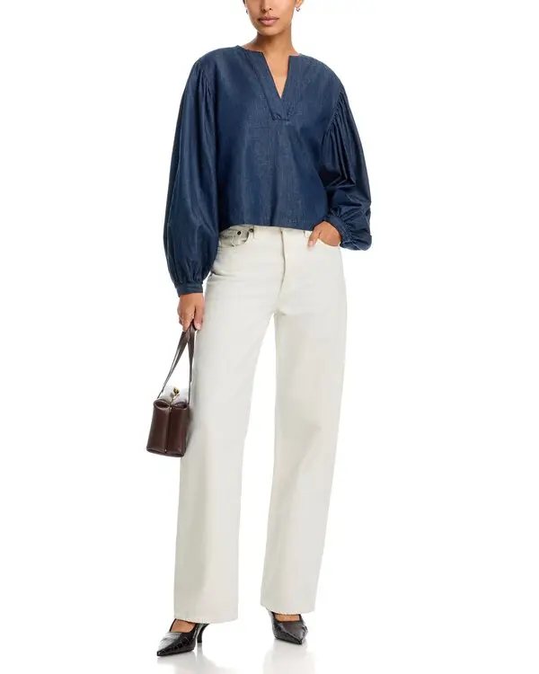FRAME The Off Duty Long Sleeve Top