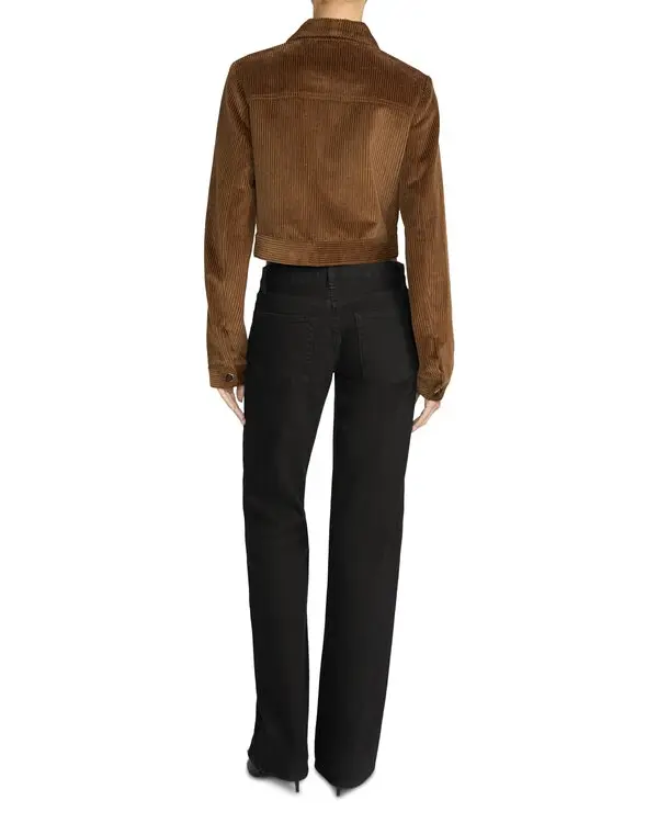 FRAME The Small Corduroy Cropped Jacket