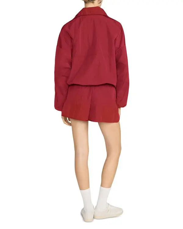FRAME Tennis Windbreaker With Racquet Embroidery