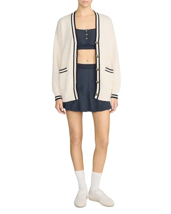 FRAME Tennis Oversized Cardigan