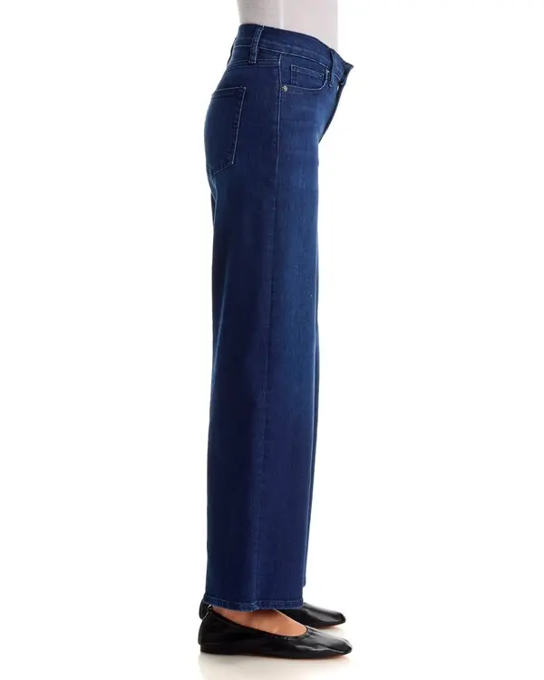 FRAME Le Slim Low Rise Palazzo Jeans - Ultraviolet