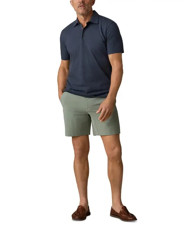 Faherty Brand Sunwashed Cotton Polo T-shirt