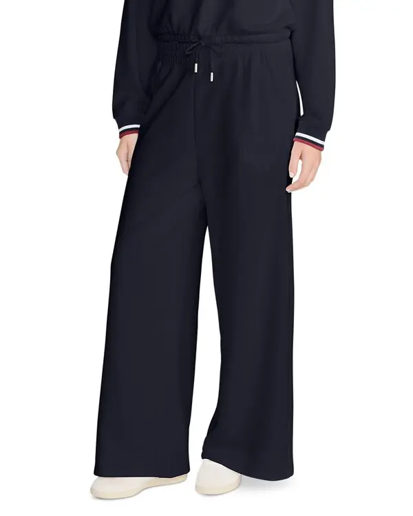 FRAME The Tennis Wide Leg Sweatpants