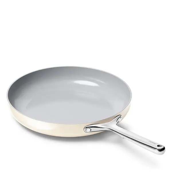 CARAWAY 12 Nonstick Ceramic Fry Pan - Cream