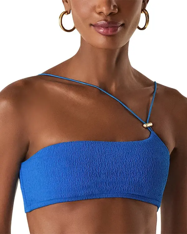 VIX PAULA HERMANNY Pixie Asymmetrical Bandeau Bikini Top