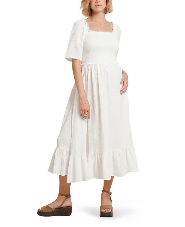 NOM MATERNITY Raquel Nursing Dress