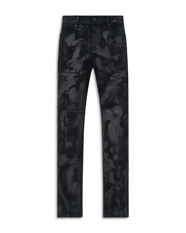 RtA Clayton Pintuck Skinny Fit Jeans