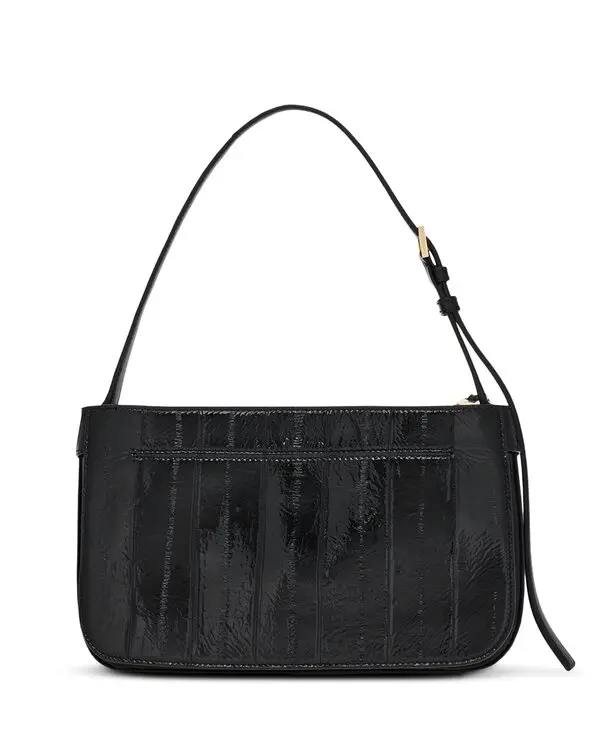 FERRAGAMO Cara Eel Leather Shoulder Bag