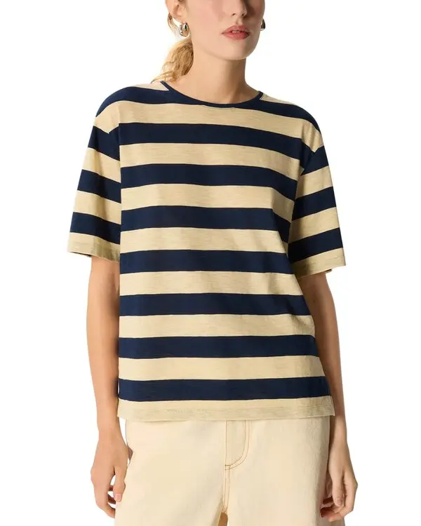 Whistles Striped Cotton T-shirt