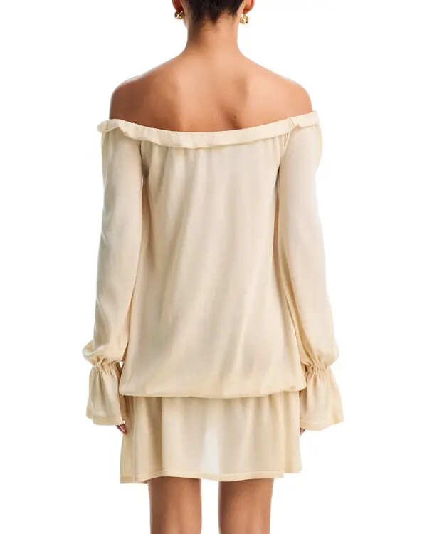 AYA MUSE Cryo Mini Dress - Buttercream