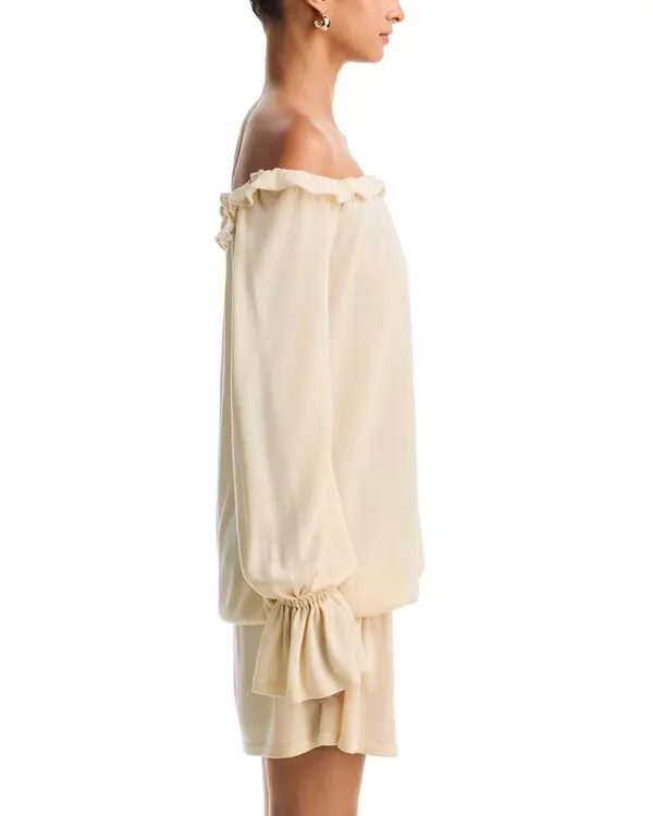 AYA MUSE Cryo Mini Dress - Buttercream