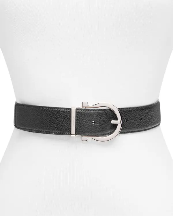 FERRAGAMO Gancini Reversible Leather Belt