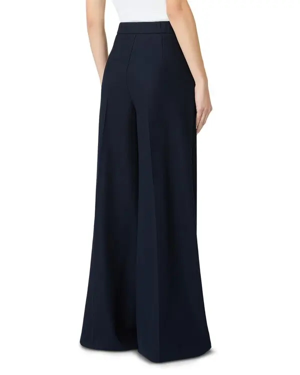 Max Mara Mxmpinza Wide Leg Pants - Ultramarine