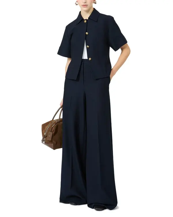 Max Mara Mxmrisorsa Short Sleeve Jacket - Ultramarine