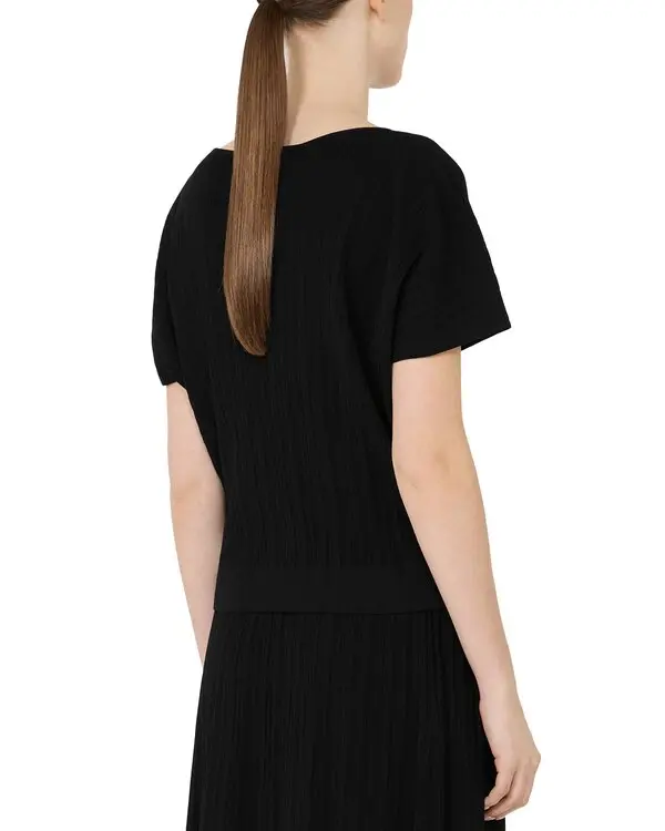 Max Mara Wkdmoschea Short Sleeve Sweater