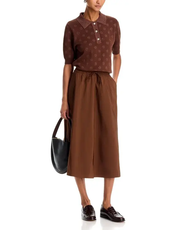 Essentiel Antwerp Elasticated Midi Skirt