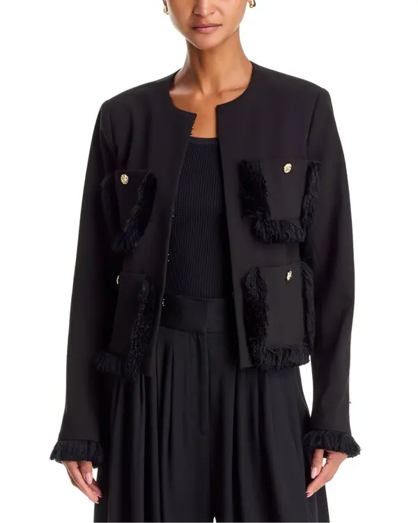 Essentiel Antwerp Kinetic Fringed Jacket