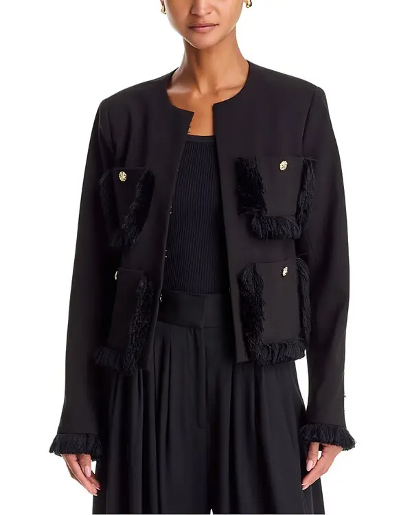 Essentiel Antwerp Kinetic Fringed Jacket