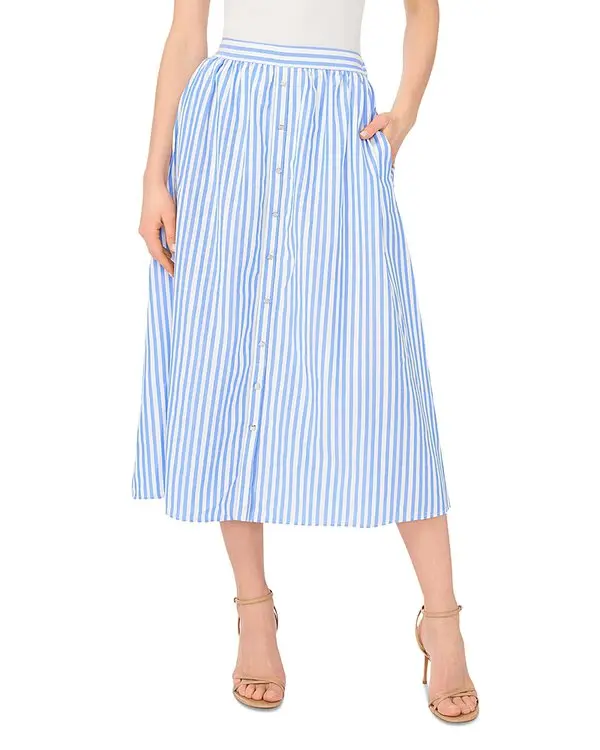 Vince Camuto Striped Maxi Skirt