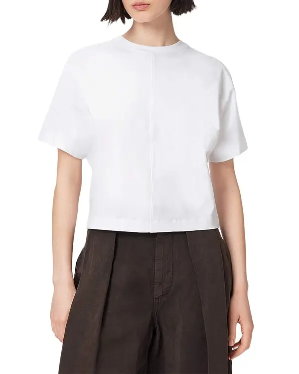 ALLSAINTS Eden Artia Fitted Cotton Tee - White