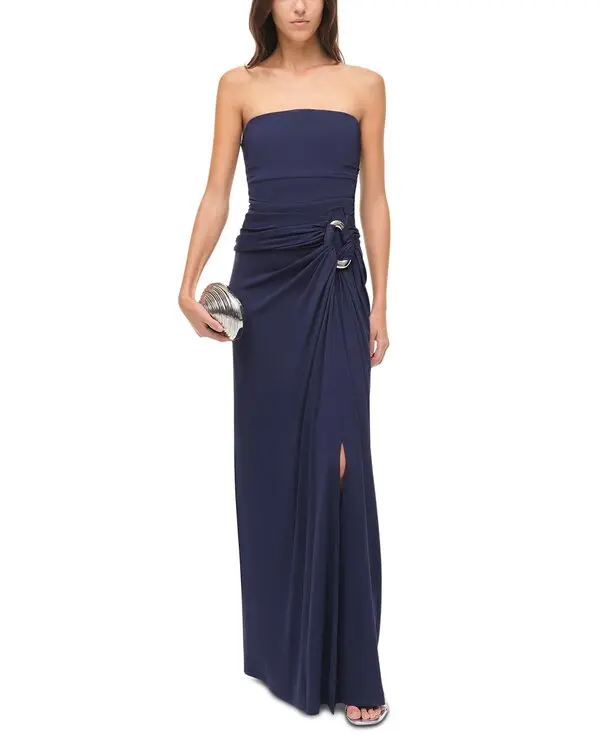 Simkhai Emma Sleeveless Bustier Gown