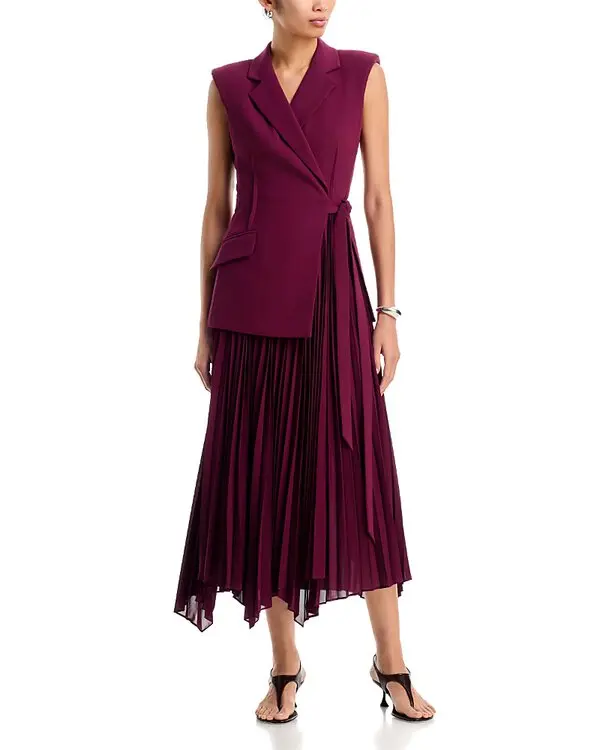 Simkhai Helena Sleeveless Blazer Dress