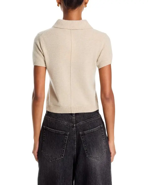 Simkhai Twila Cashmere Polo Sweater